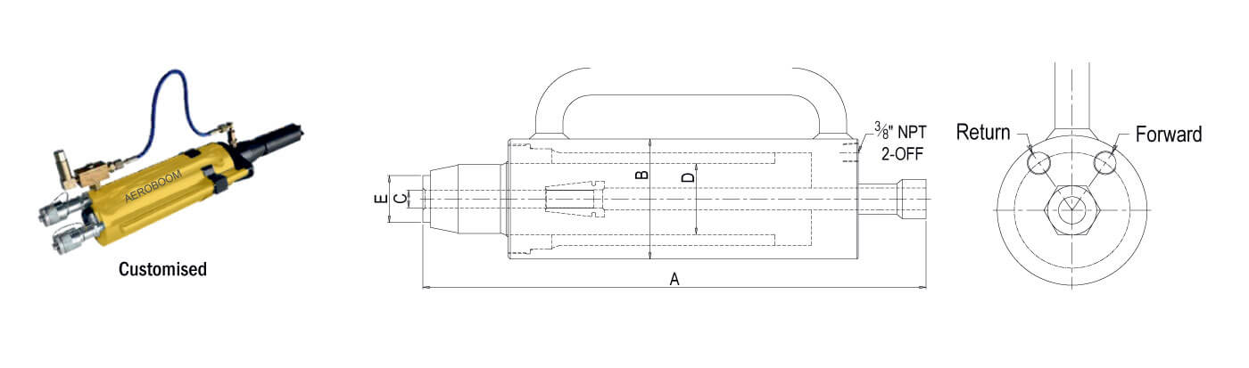 Mono Strand Stressing Jacks - ASFG Series - JTC